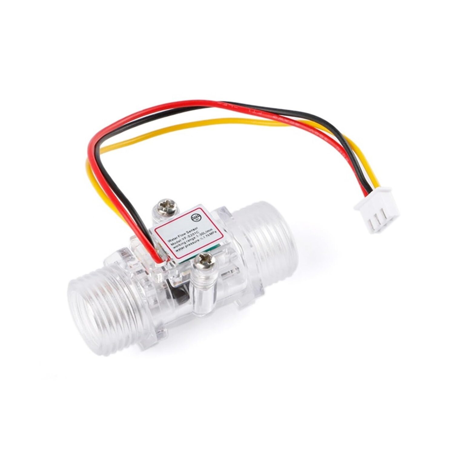YF-S201C Water Flow Sensor-Transparent Flow Meter